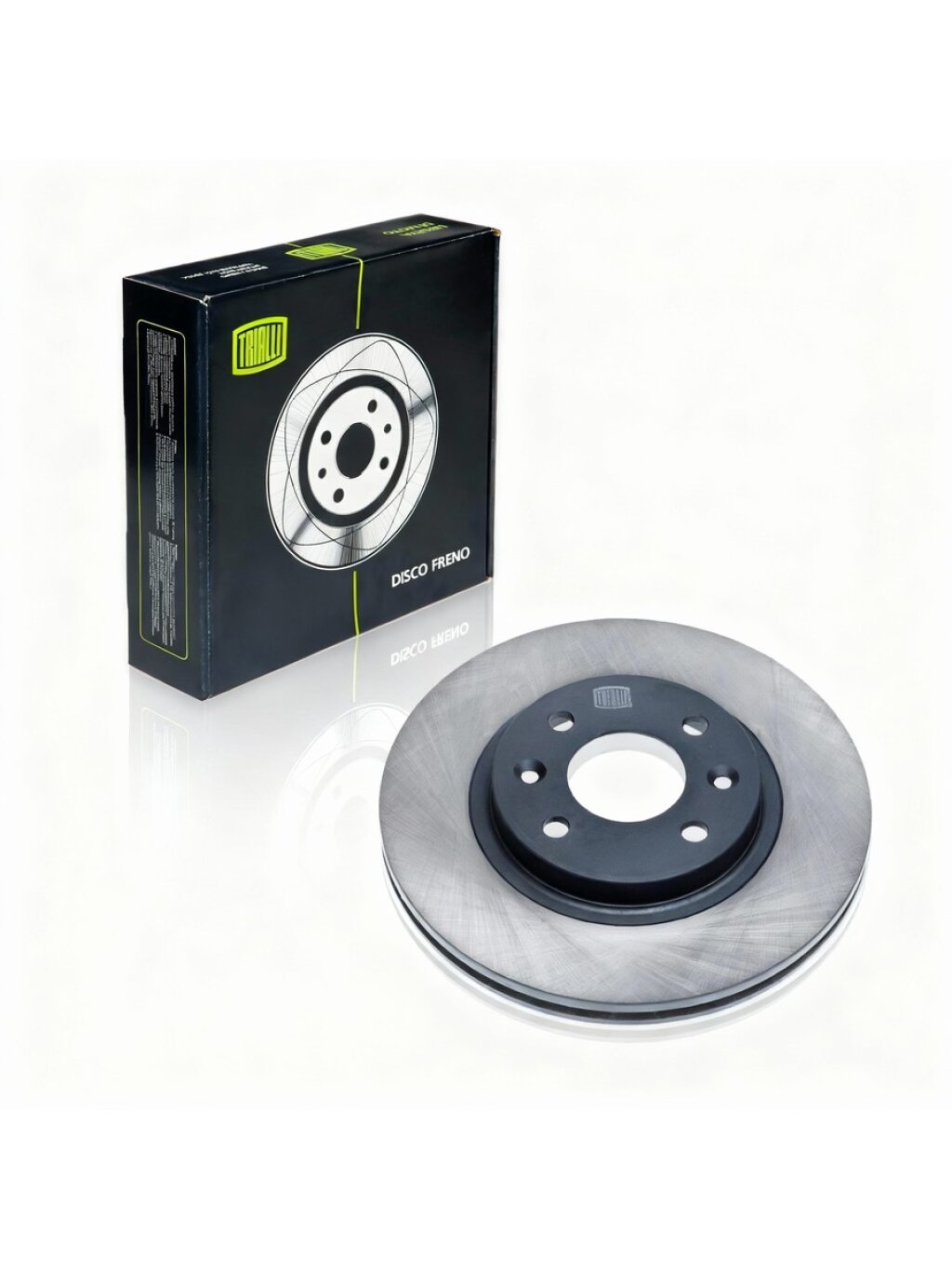 Диск тормозной для а/м Lada Largus, Renault Logan, LADA Vesta, LADA X-RAY (без АБС) TRIALLI