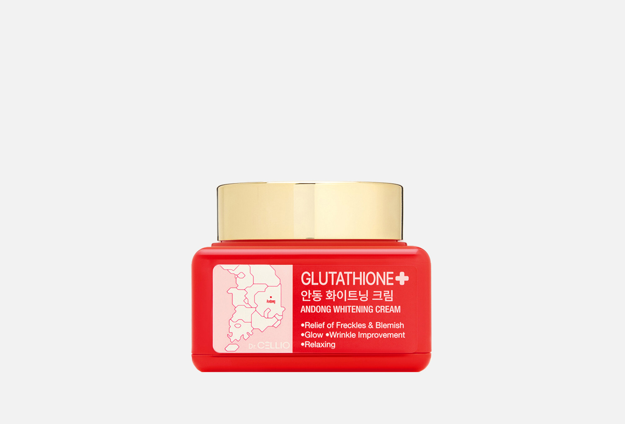 Крем для лица DR.CELLIO ANDONG GLUTATHIONE WHITENING CREAM 75 мл