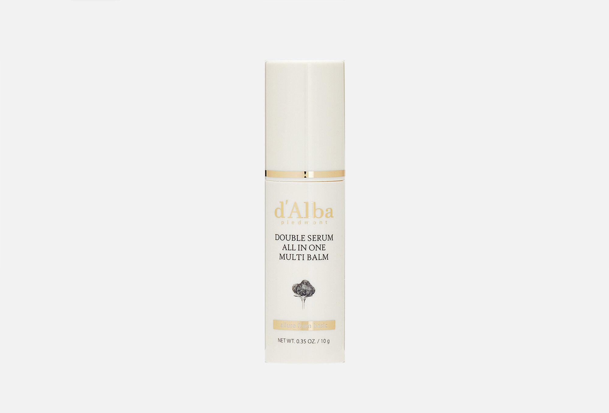 Стик-бальзам против морщин D'ALBA Double Serum All In One Multi Balm 10 г белый, желтый