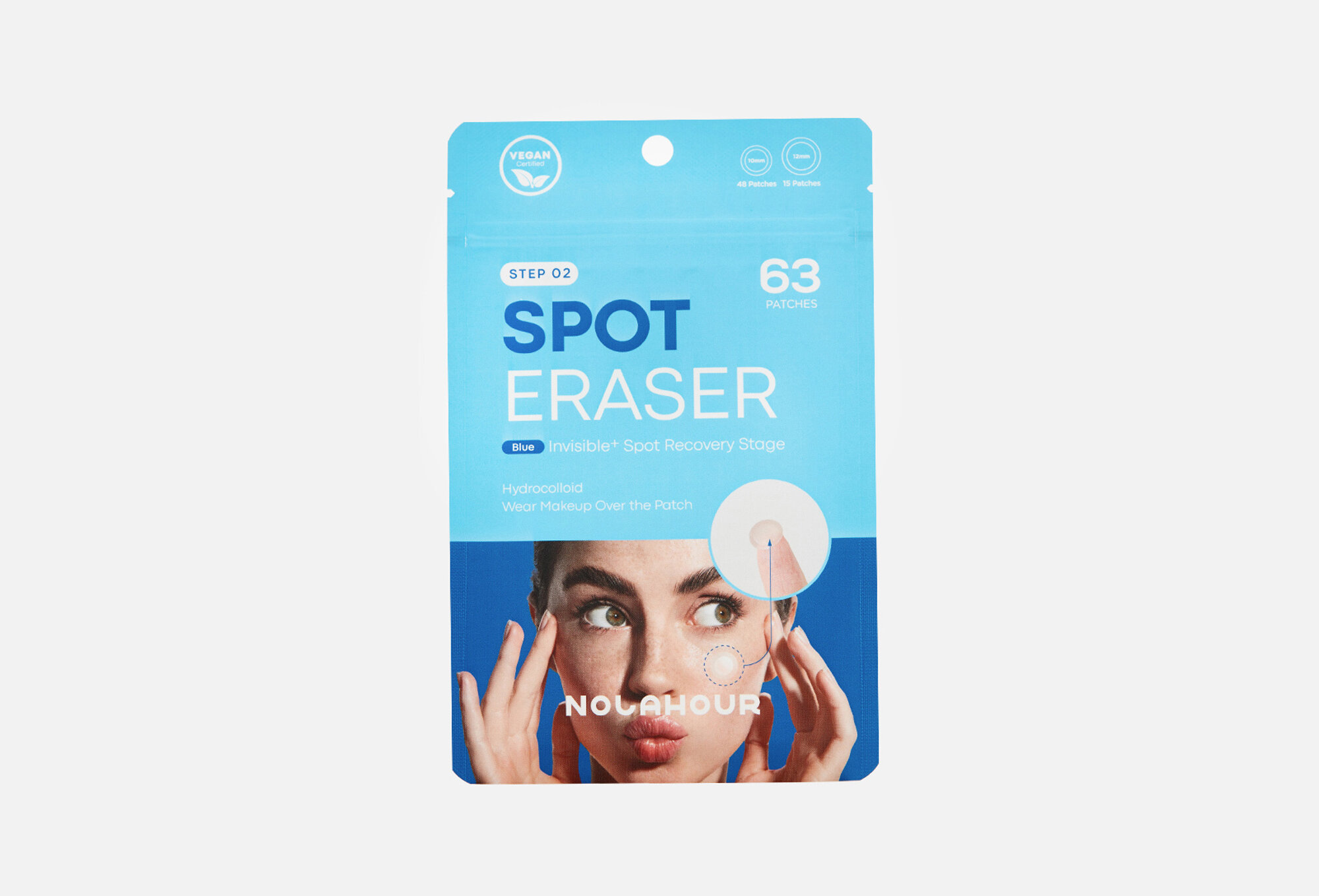 Патчи против прыщей NOLAHOUR Spot Eraser Blue Step 2