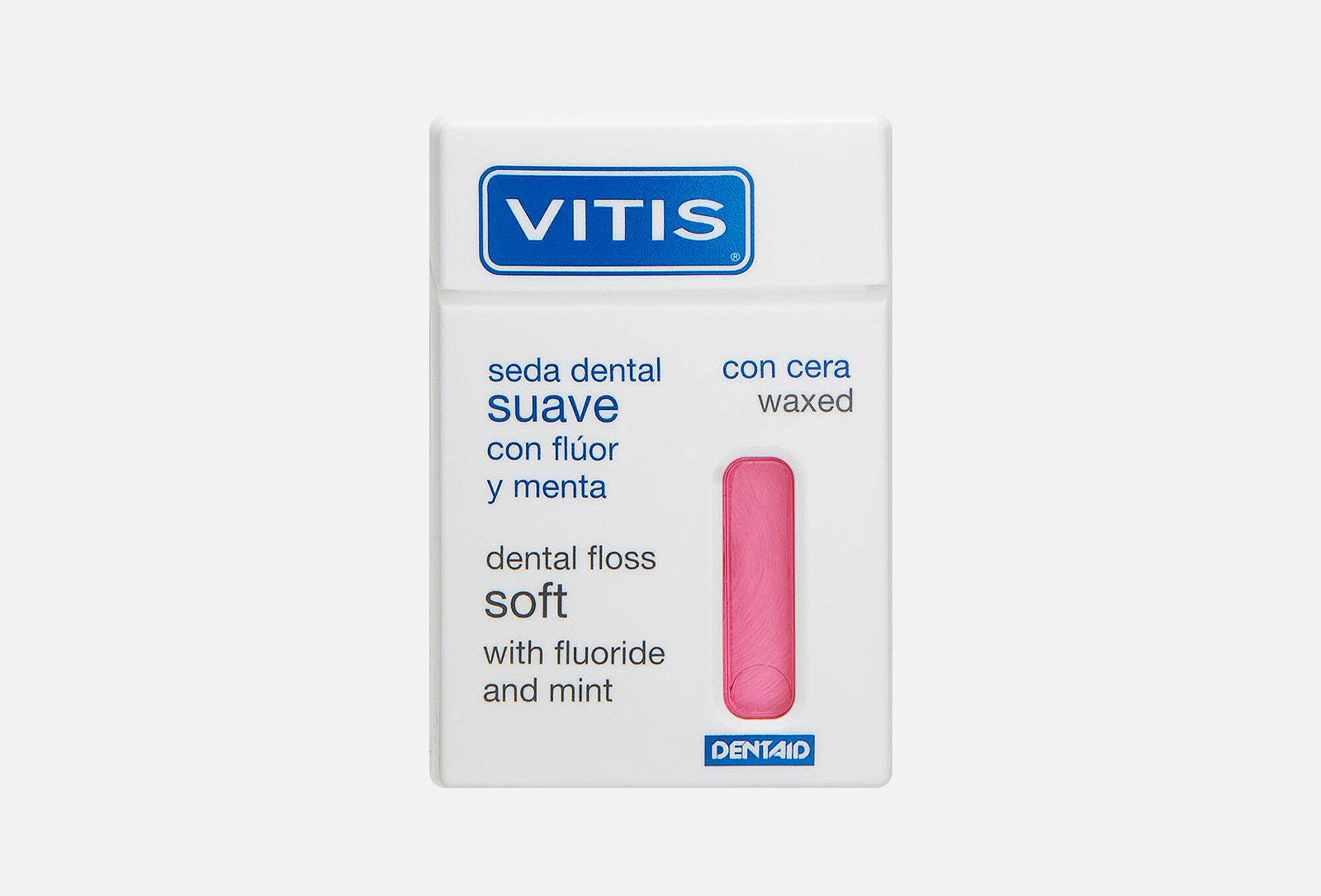 Межзубная нить, 50м VITIS Fluoride and Mint