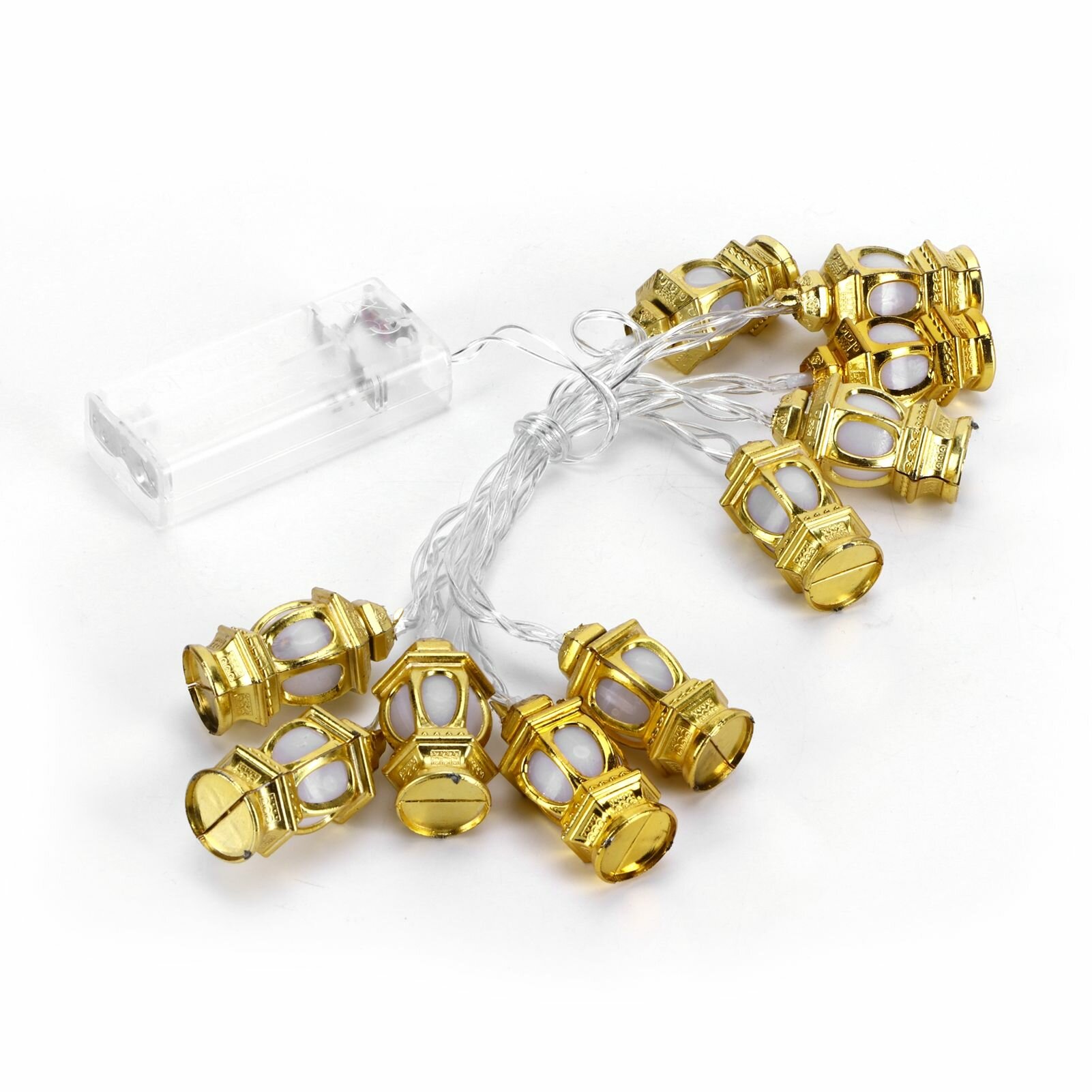 Керосиновая бутылка в форме декоративной световой гирлянды для мусульманского праздника Рамадан Ид, праздничные атрибуты