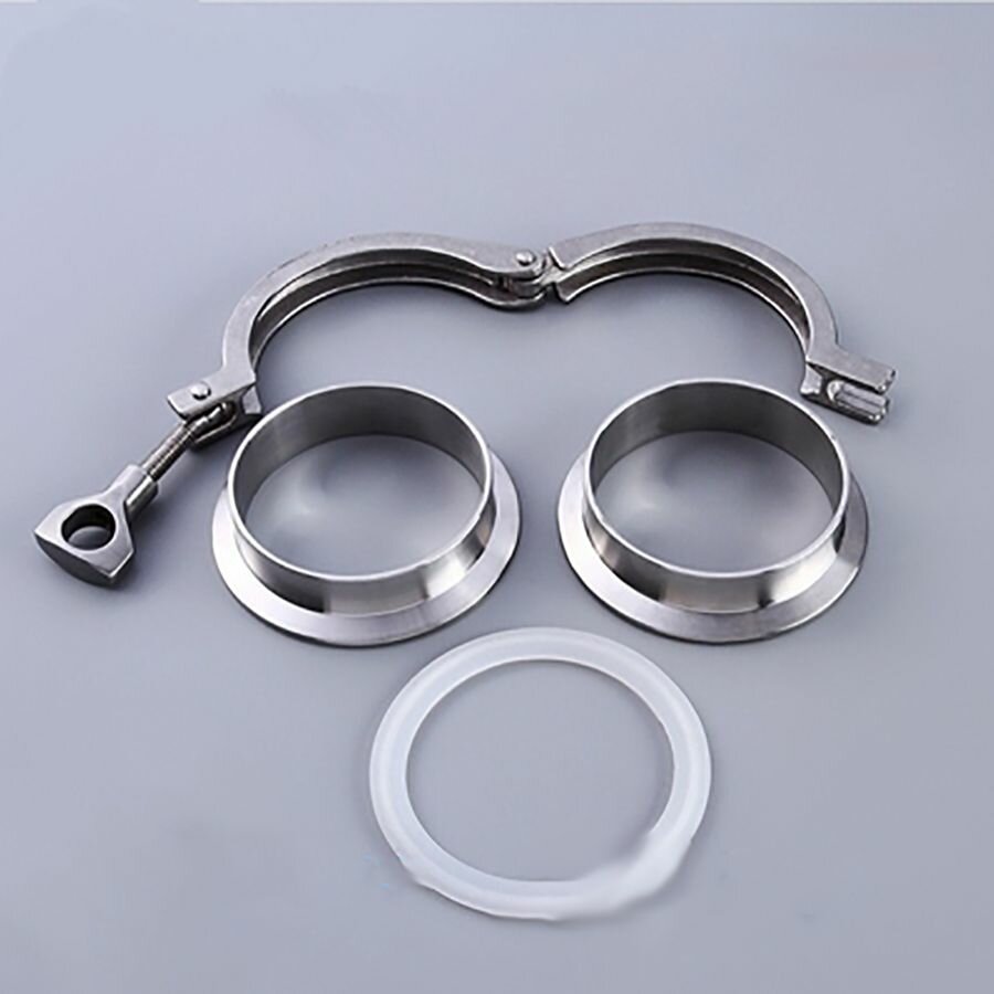 Набор фланцев Tri Clamp из нержавеющей стали Sus 304, 1.5"