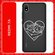 Чехол на Xiaomi Redmi 7A / Сяоми Редми 7А с принтом "Влюблённые котики рисунок 2...