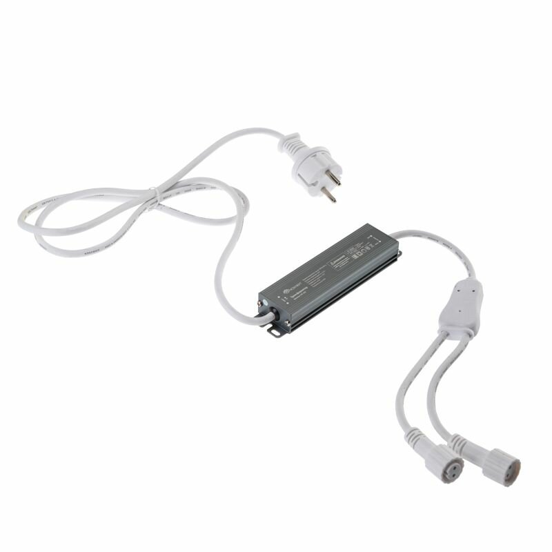 Блок питания (трансформатор) для уличных гирлянд 24В, 60Вт, алюминиевый корпус, IP65 NEON-NIGHT