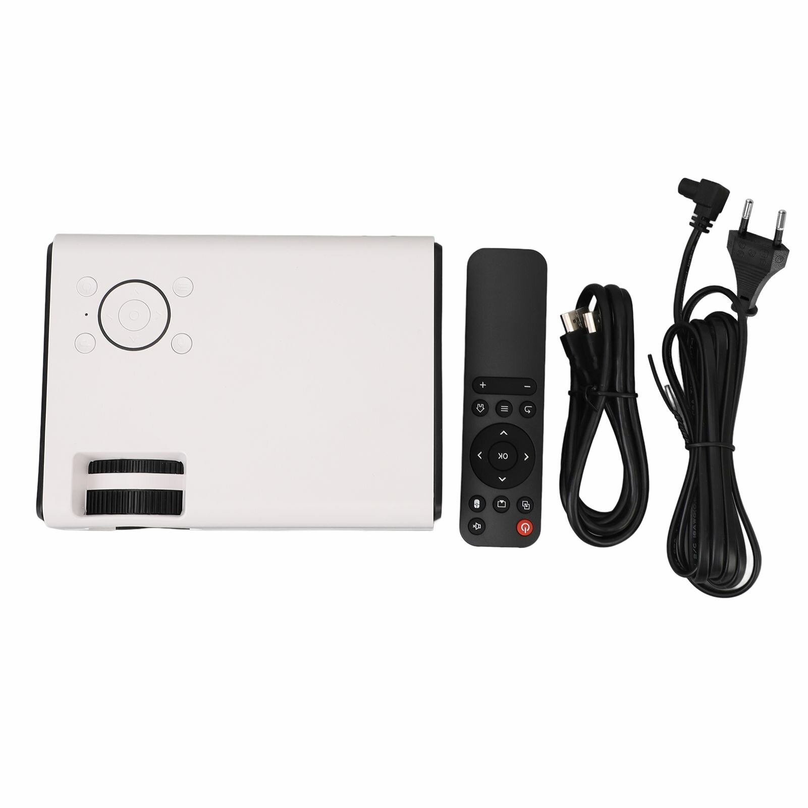 Мини-проектор 4K, 1+8GB, Wi-Fi 2.4G/5G, BT5.0, 1080P, Android 11.0