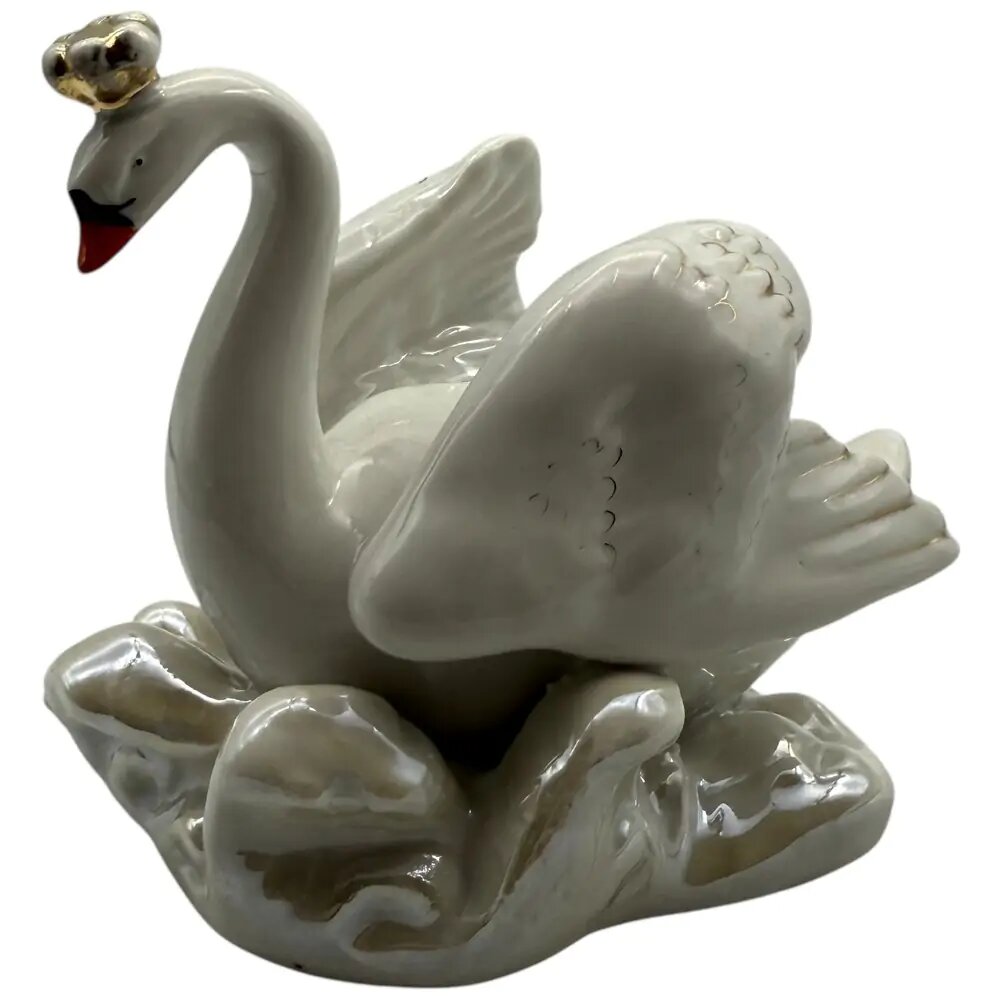 Фарфоровая статуэтка "Царевна - лебедь" 1956 г, автор Кожин П. М, Дулево, СССР