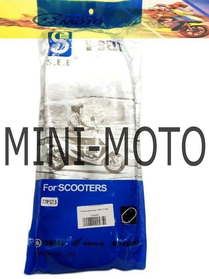 Ремень вариатора 729X17,5 SEE