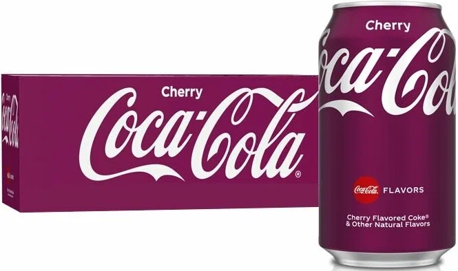 Coca-Сola Cherry USA 0,35л./12шт. Coca-Cola Напиток газированный США