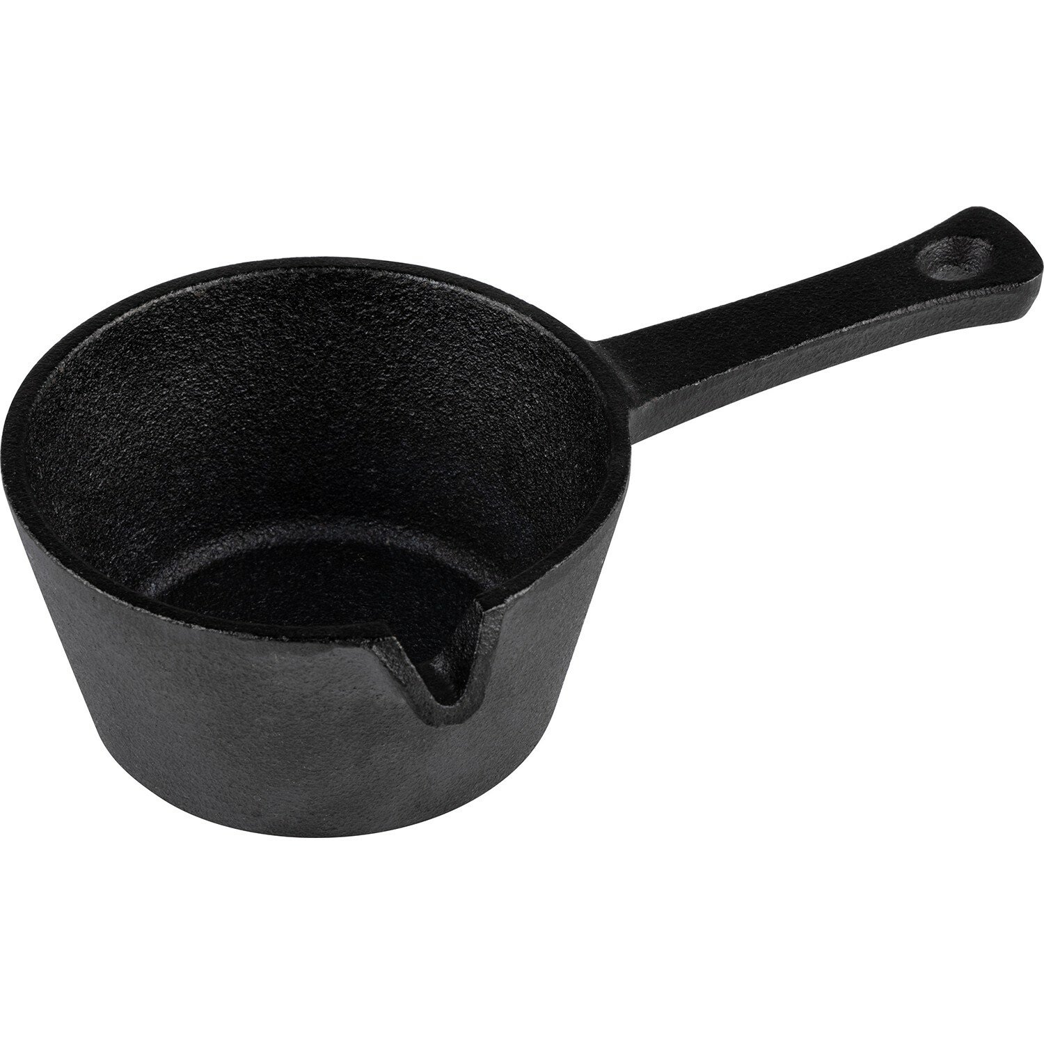 Mallony Culinaria кокотница чугунная 170 мл с длинной ручкой размеры 17×9.5×4.8 см