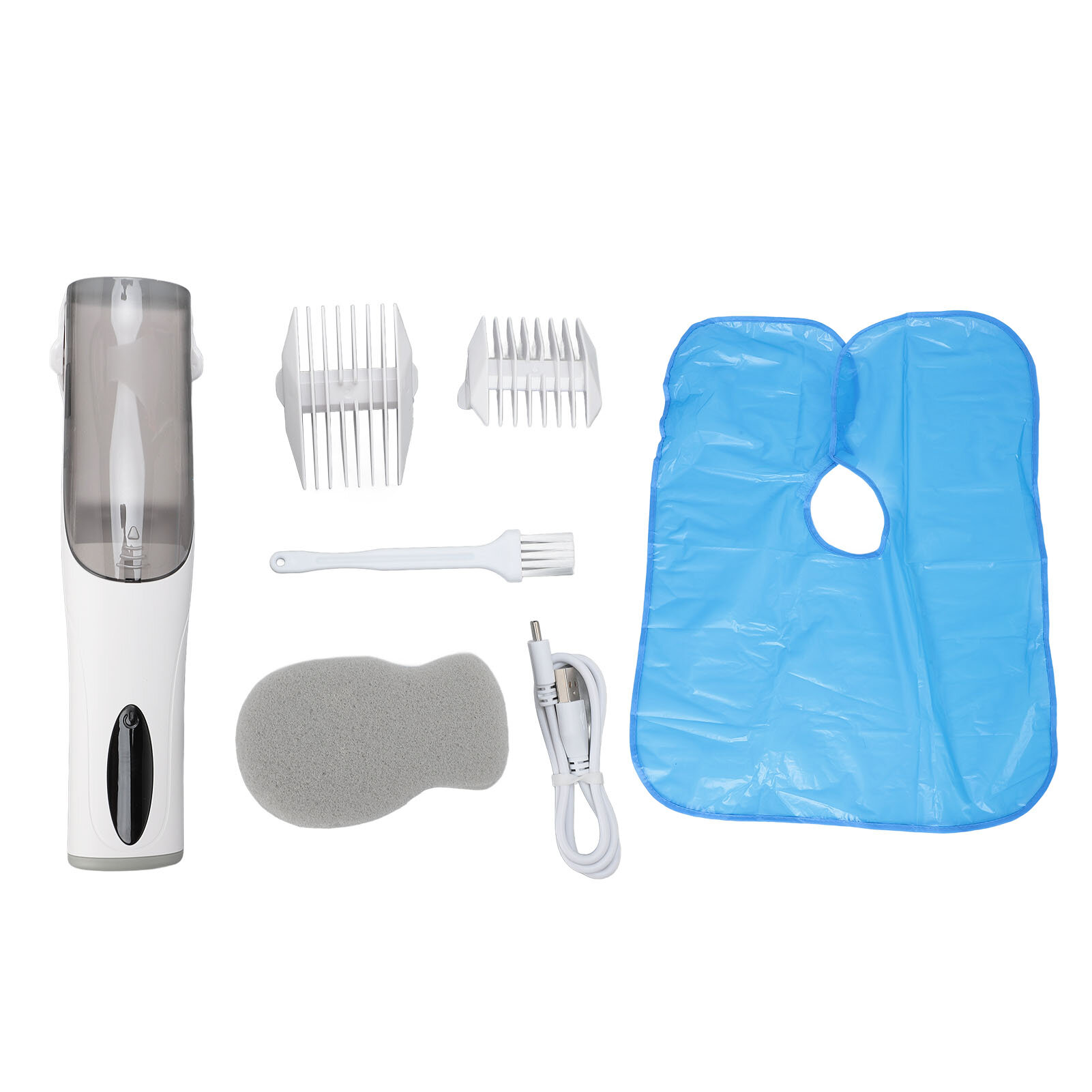 Детские волосы клиппер с вакуумной водонепроницаемой тихий безопасные волосы стрижка детские волосы триммер с 2 направляющими композициями CDH001