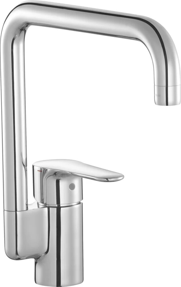 Смеситель для кухни Jacob Delafon July E5243-CP с поворотным изливом, хром, глянцевый, однорычажный, латунный, с керамическим картриджем