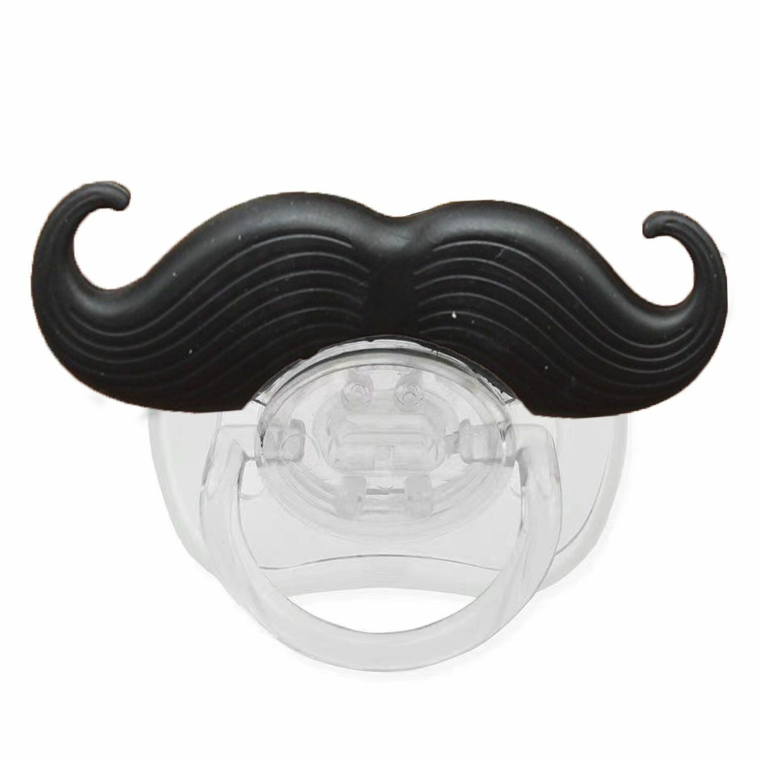 Интересная силиконовая пустышка для новорожденных, пустышка в форме усиков для детей 0-3 лет, идеальный подарок, не содержит бисфенола А