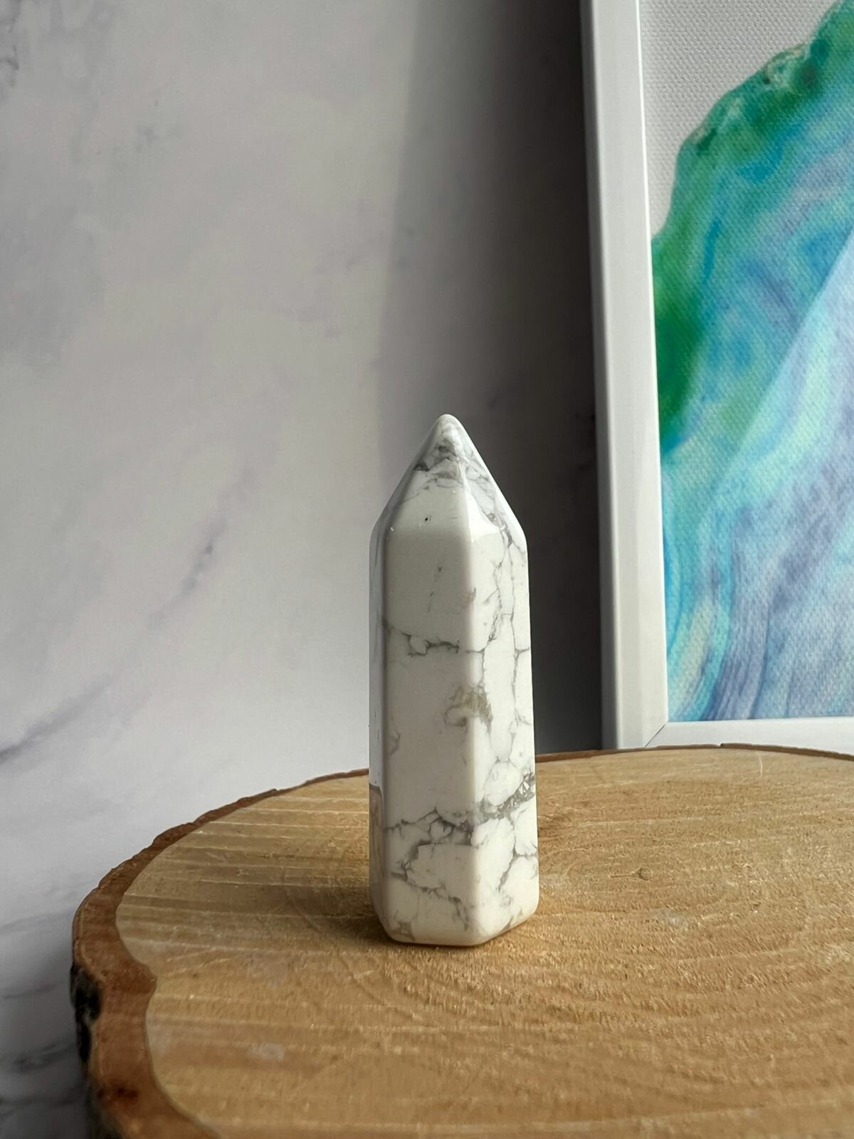 Кристалл Говлит, минерал 37-40 мм.