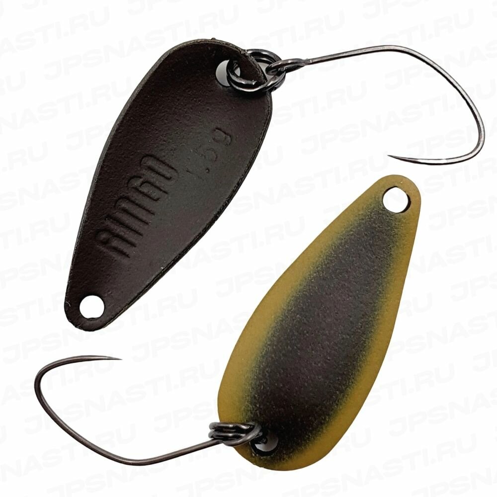 Японская рыболовная блесна на форель Yarie №704 Ringo Midi, 1.5 г, S1