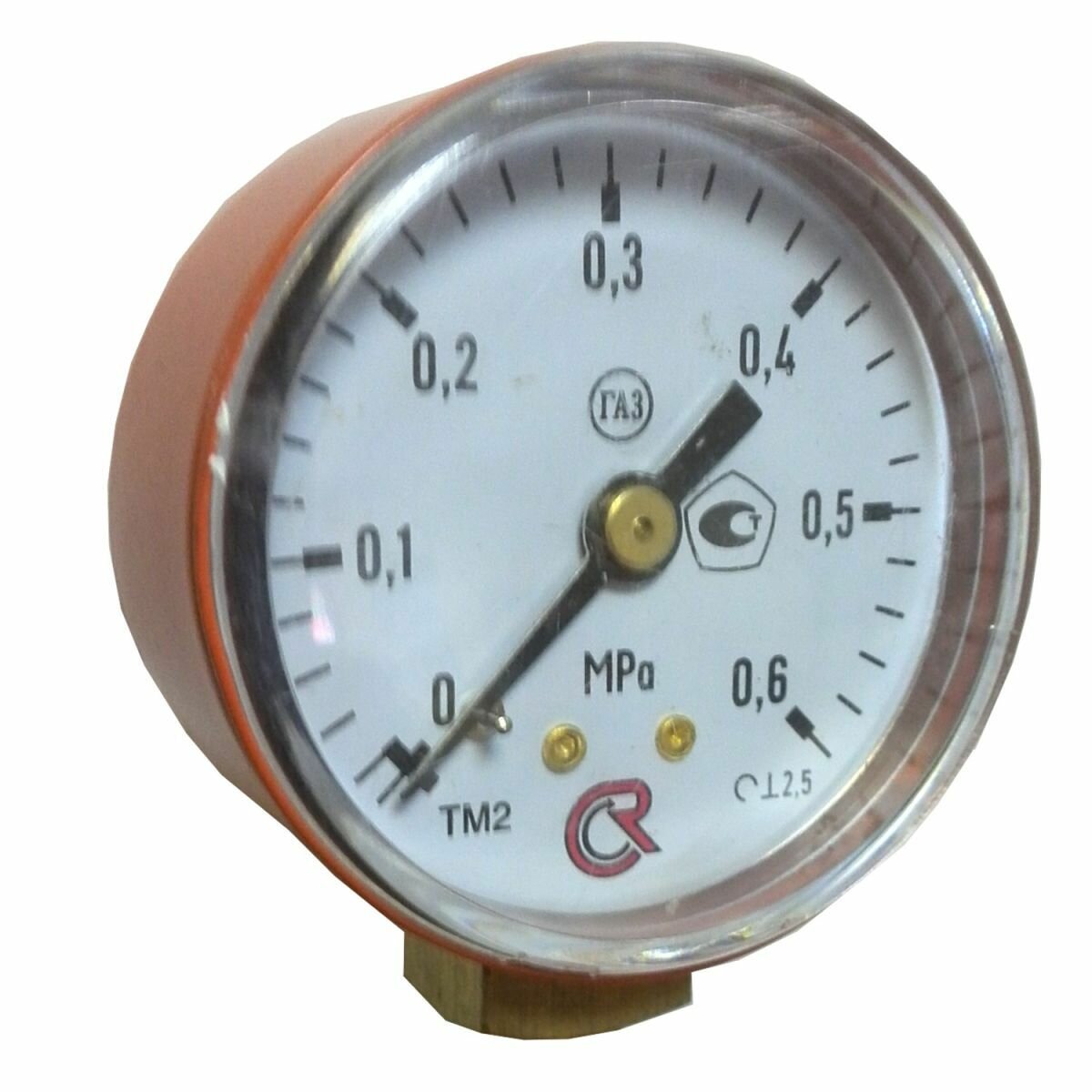 Манометр 0,6МПа 50мм (пропан)