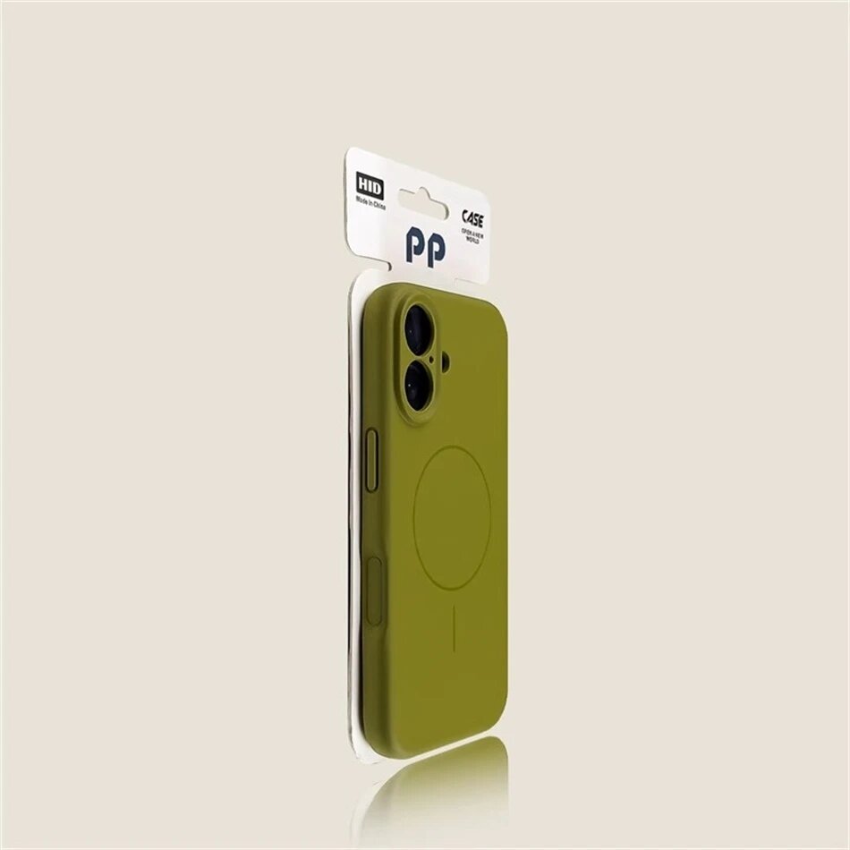 Оригинальный жидкий силиконовый чехол Magsafe для iPhone 17, Air 16, 15 Plus, 14, 13, Pro Max, магнитная защита для беспроводной зарядки, мягкий чехол