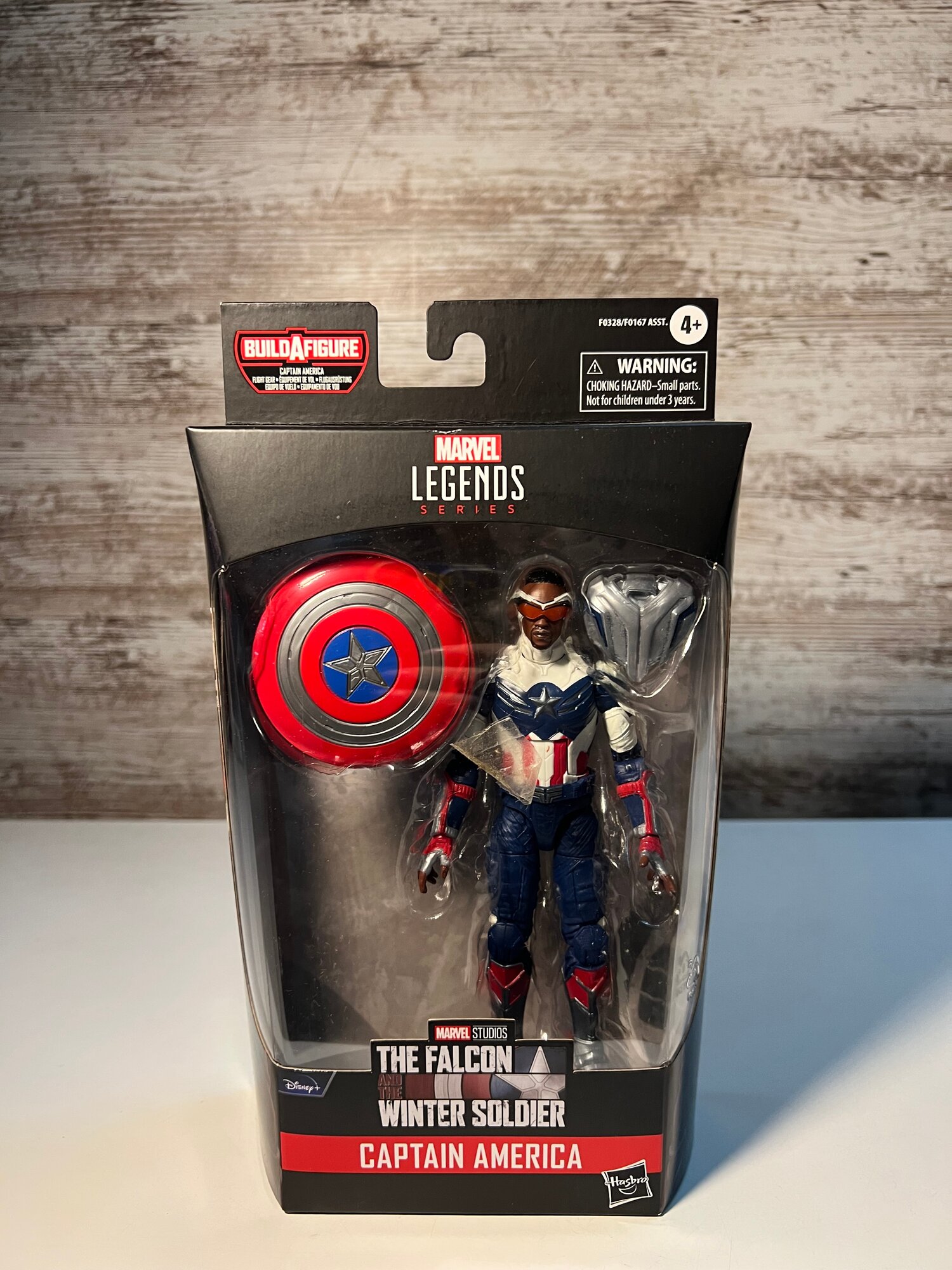 Фигурка Капитан Америка Зимний Солдат, Marvel Legends, Winter Soldier Captain America, 16 см от Hasbro