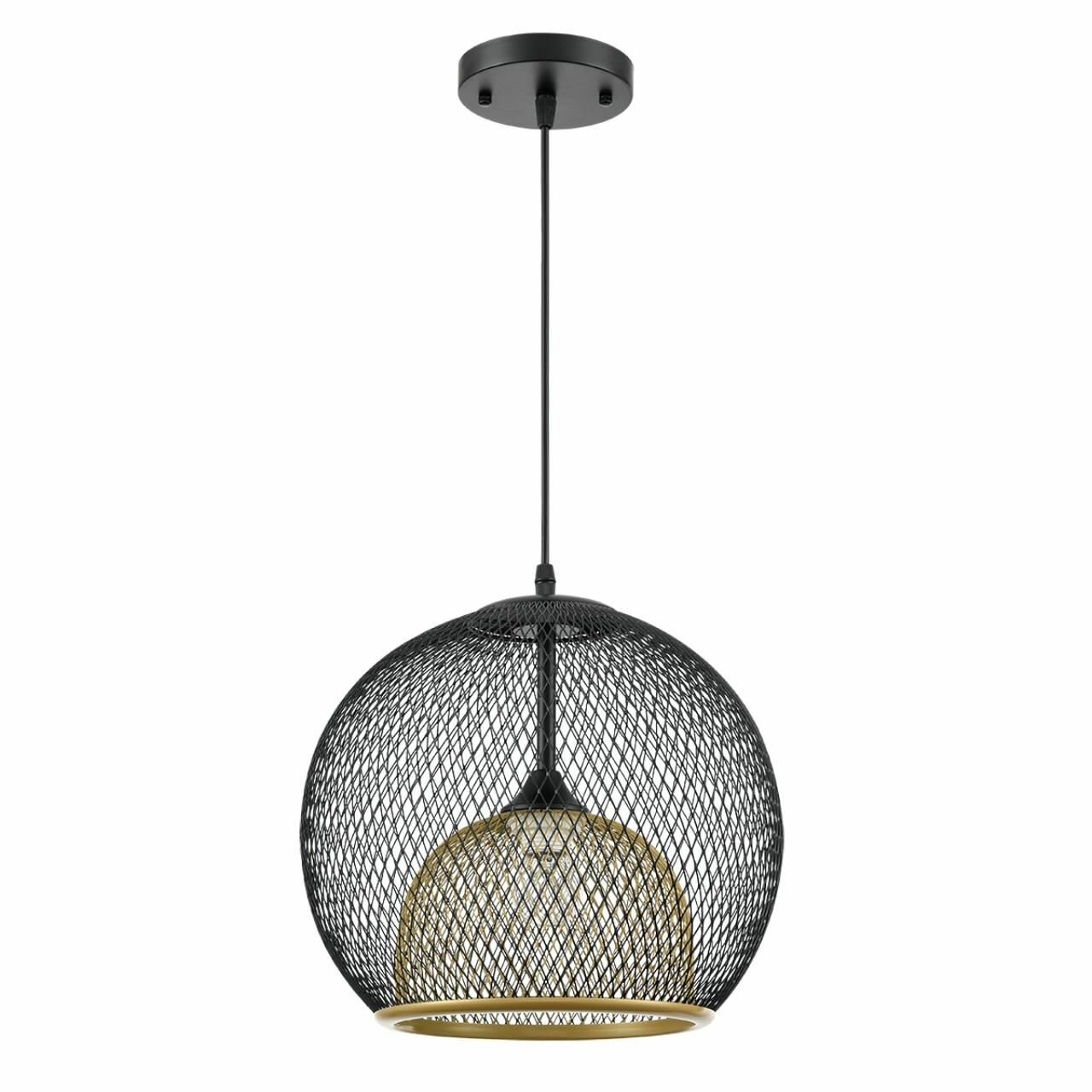 Светильник подвесной LUMION LEONELA 8052/1A E27 1*60W черный