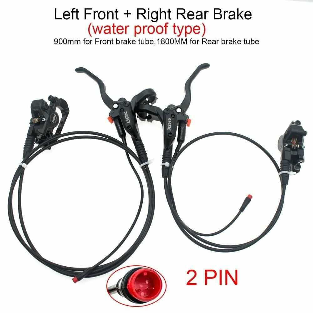 XOD E-Bike Электрический складной велосипед MTB с гидравлическим дисковым тормозом Отключение питания для привода масляных дисковых тормозов