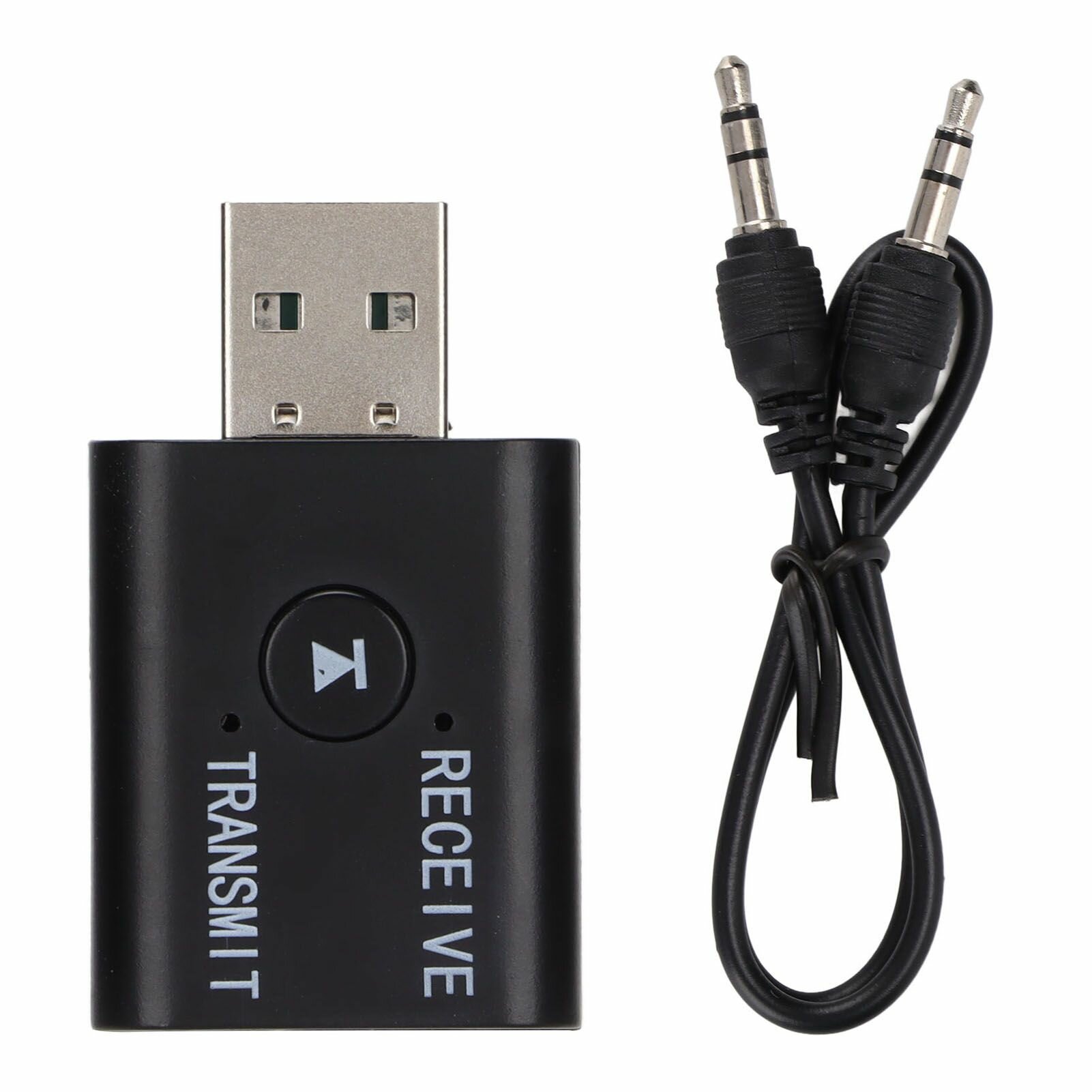 Bluetooth-адаптер 2-в-1 (передатчик/приемник) для ТВ, авто, дома