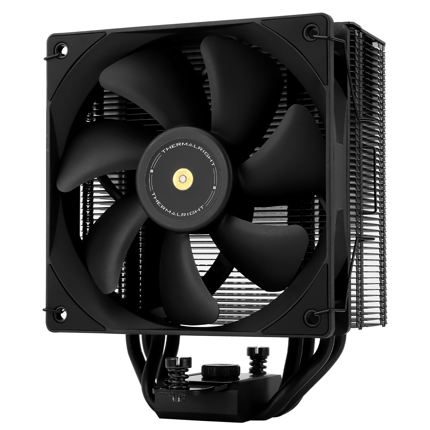 Кулер для S.1700/1200/115X/AMD Thermalright Assassin Spirit 120 EVO Dark (4 x heatpipe 6mm, 120mm PWM) (TRAS120EVODARK)