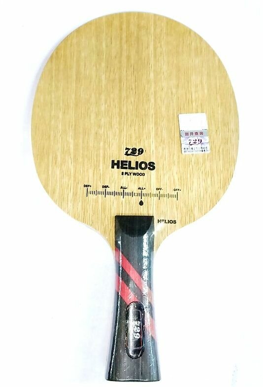 Основание для ракетки настольного тенниса 729 HELIOS, ручка FL (CONC)