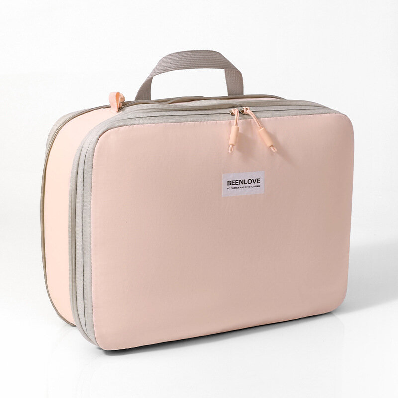 Новая реверсивная компрессионная сумка для хранения, органайзер для одежды, большая вместимость, нейлоновая сумка для деловых поездок