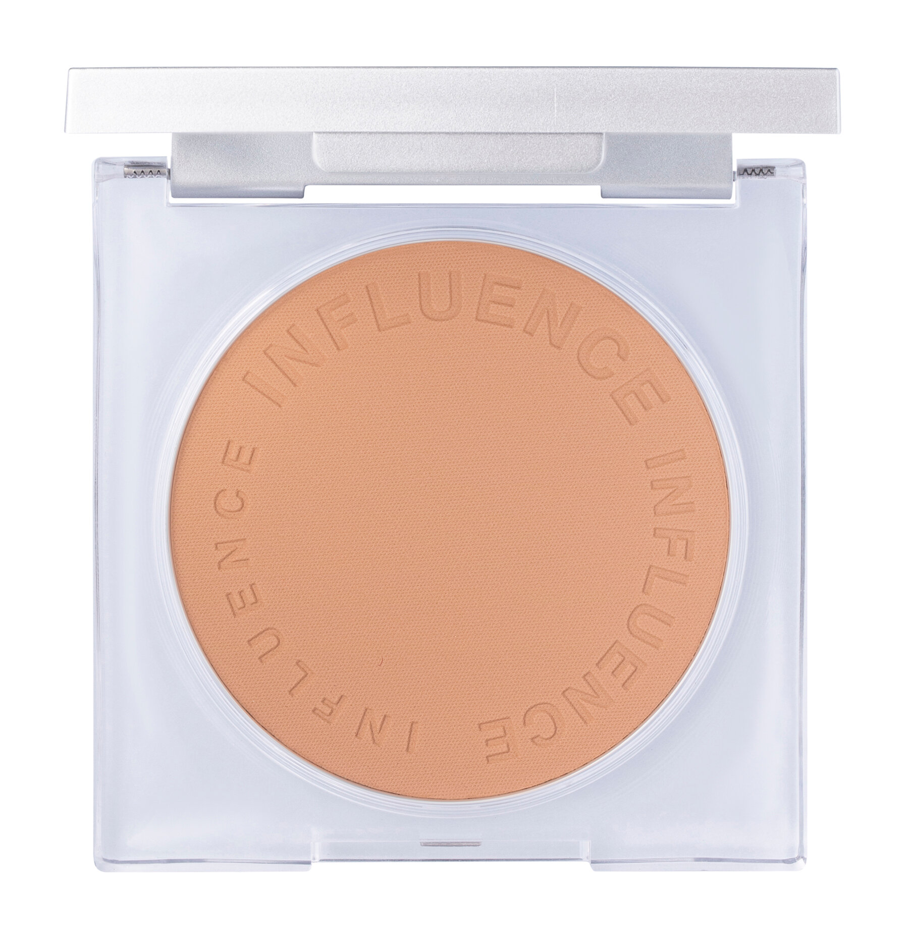 INFLUENCE BEAUTY Пудра для лица Mattronic компактная, 7 г, 04