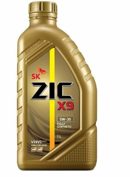Масло моторное ZIC XQ SM/CF 5W30, синтетика, 1 литр X9 5W30 синтетика SM/CF X9 1л 132614