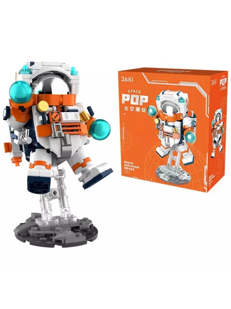 Конструктор RTOY 3D Космонавт JK8505, 302 детали, ABS пластик, 8+