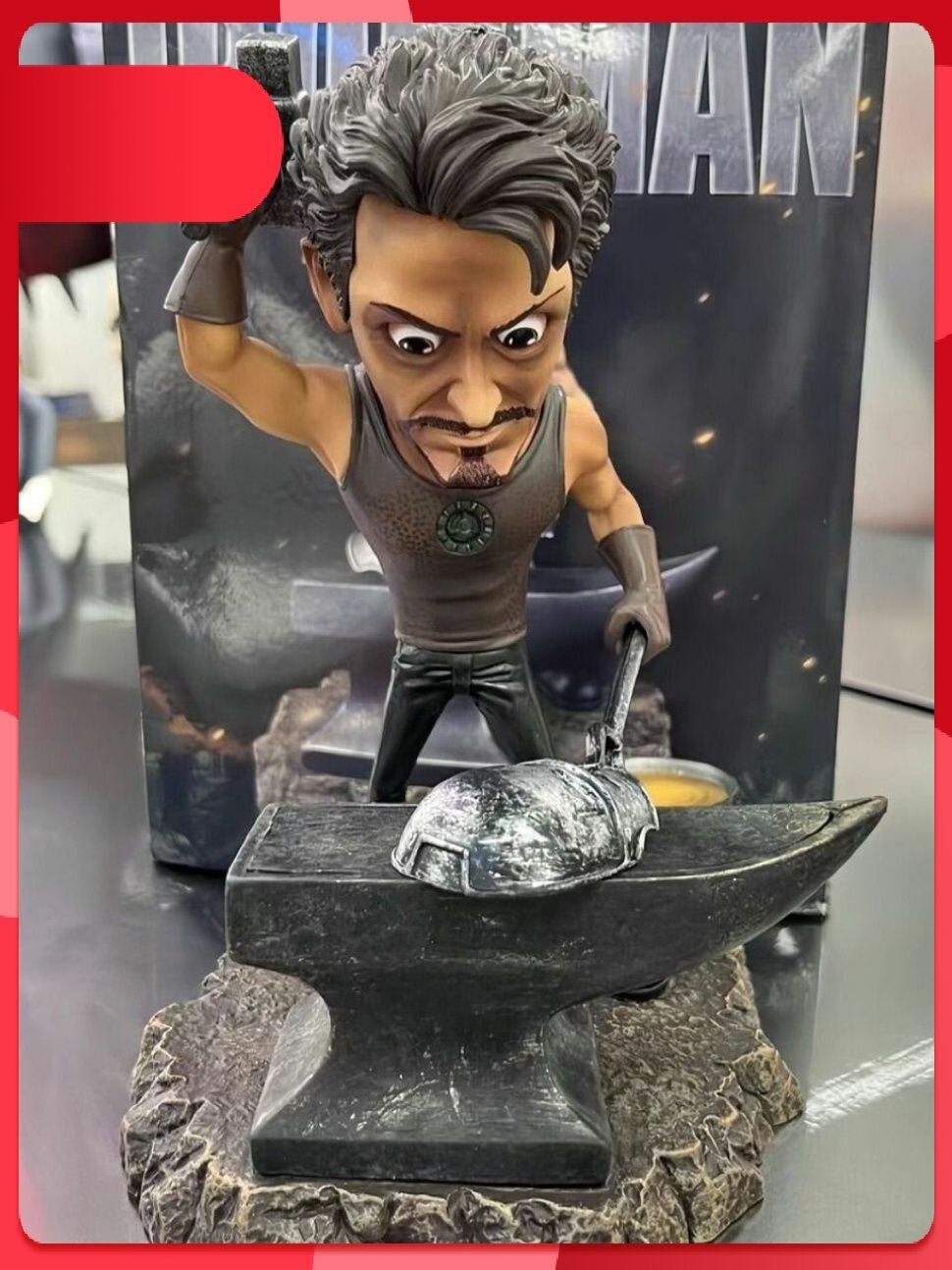 Марвел фигурка Железный человек/Iron Man, Tony Stark/Тони Старк (H18CM)