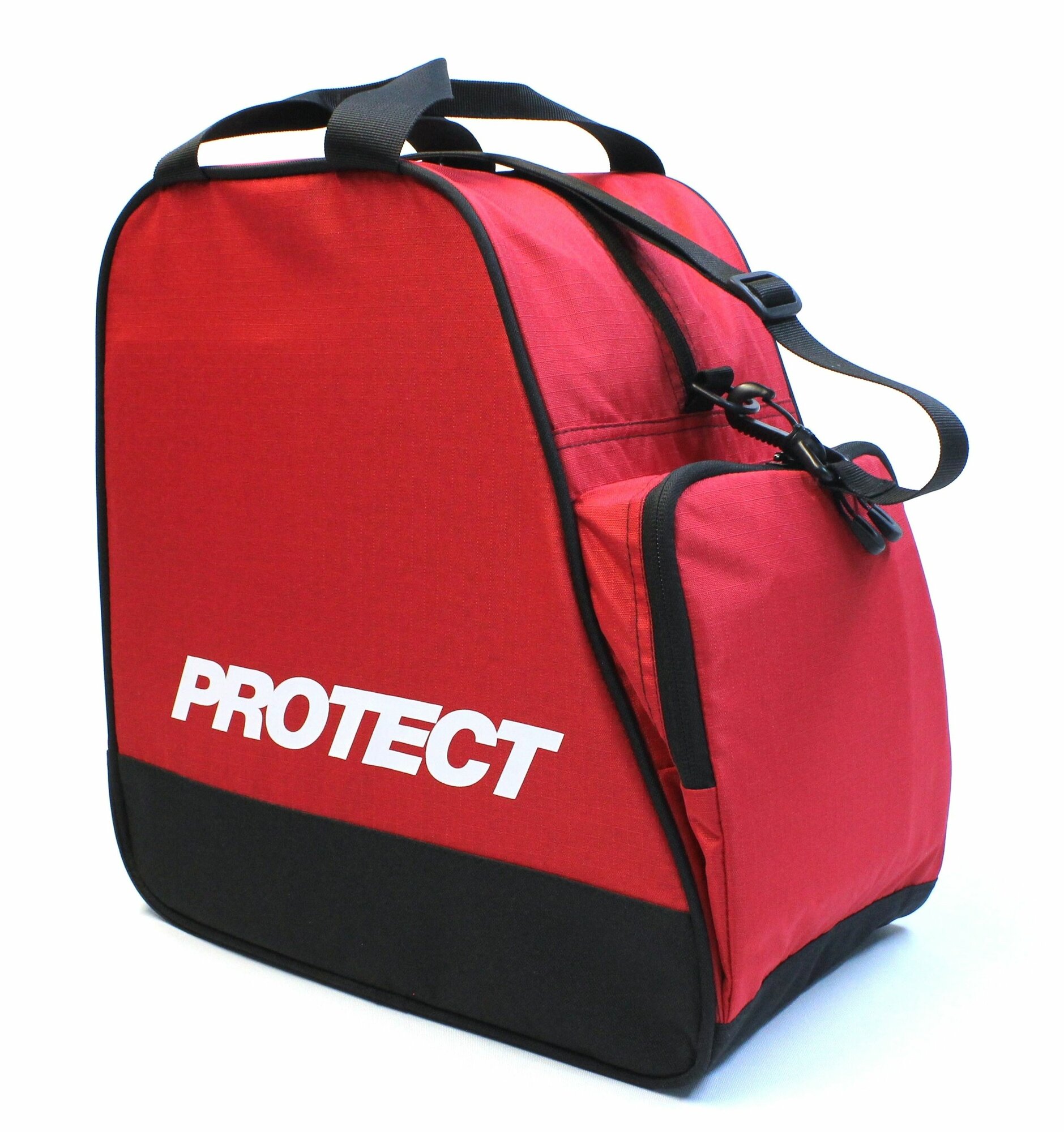 Сумка для ботинок горнолыжных, сноубордических и коньков, размер 39х37х22 см, цвет Red. Протект