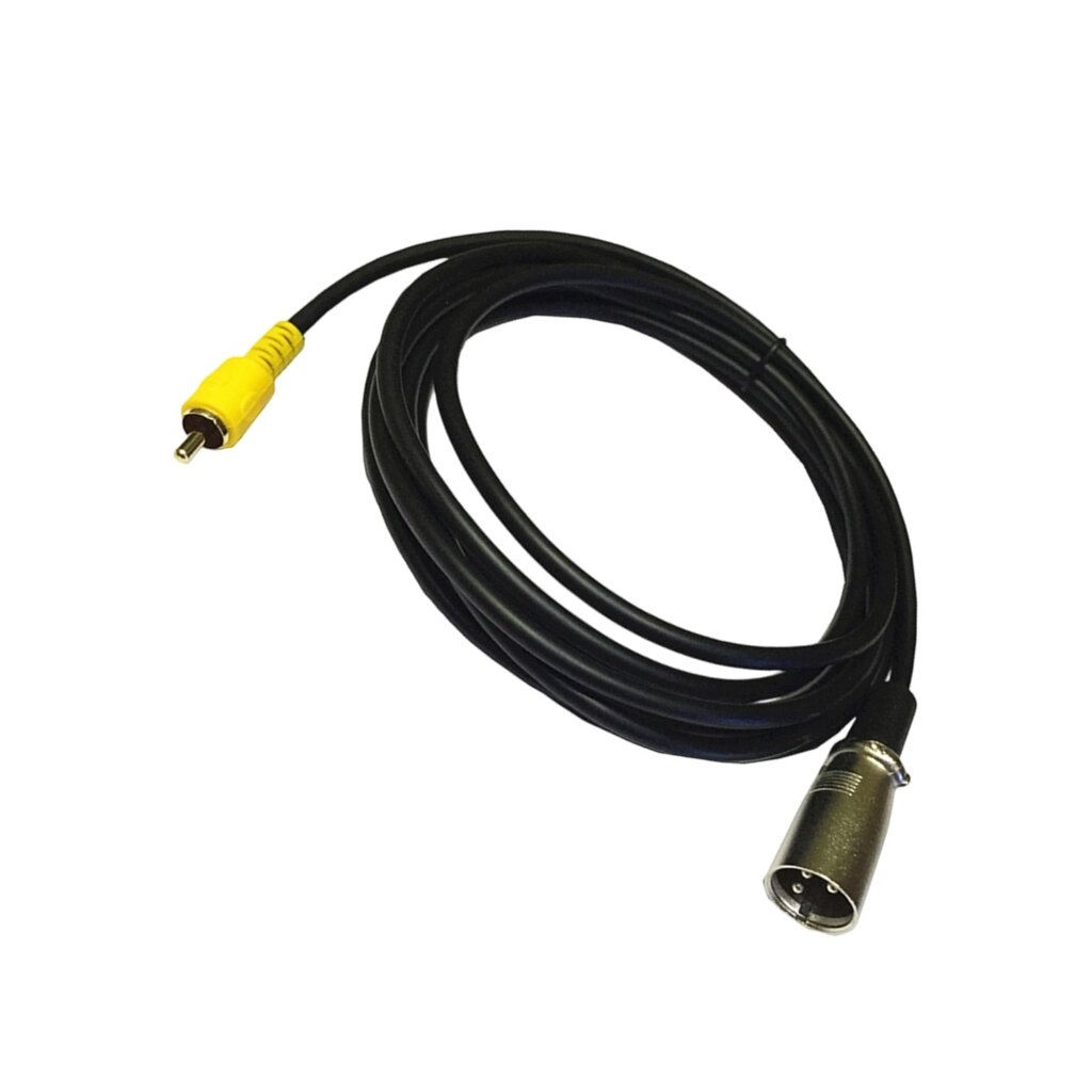 Гибкий аудиокабель Single Phono 3Pin 1.5м балансный