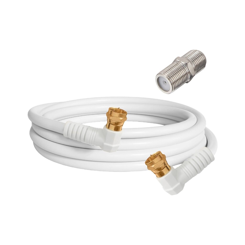 Сверхпрочный Кабель RG59U От Мужчины к Мужчине Для Спутниковой Связи