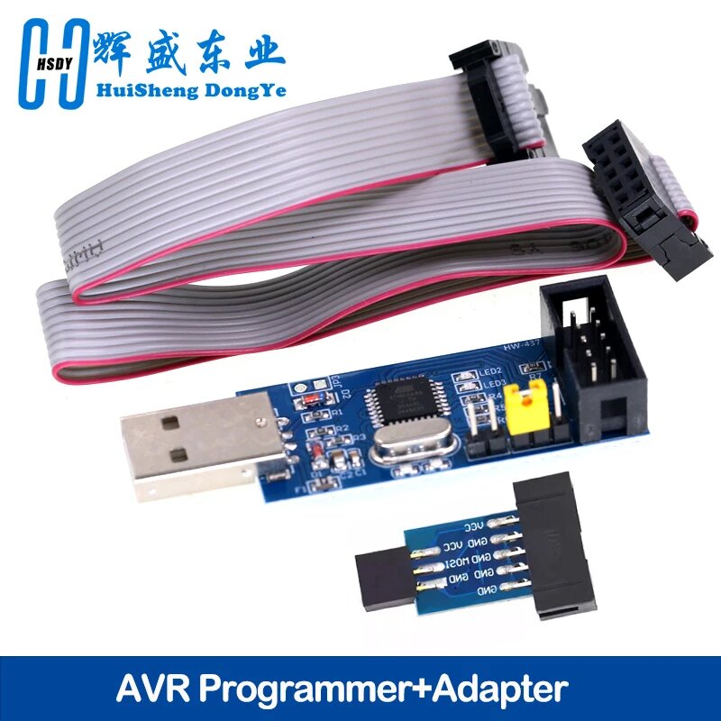 USBASP AVR Программатор HUISHENGYUFA 1set
