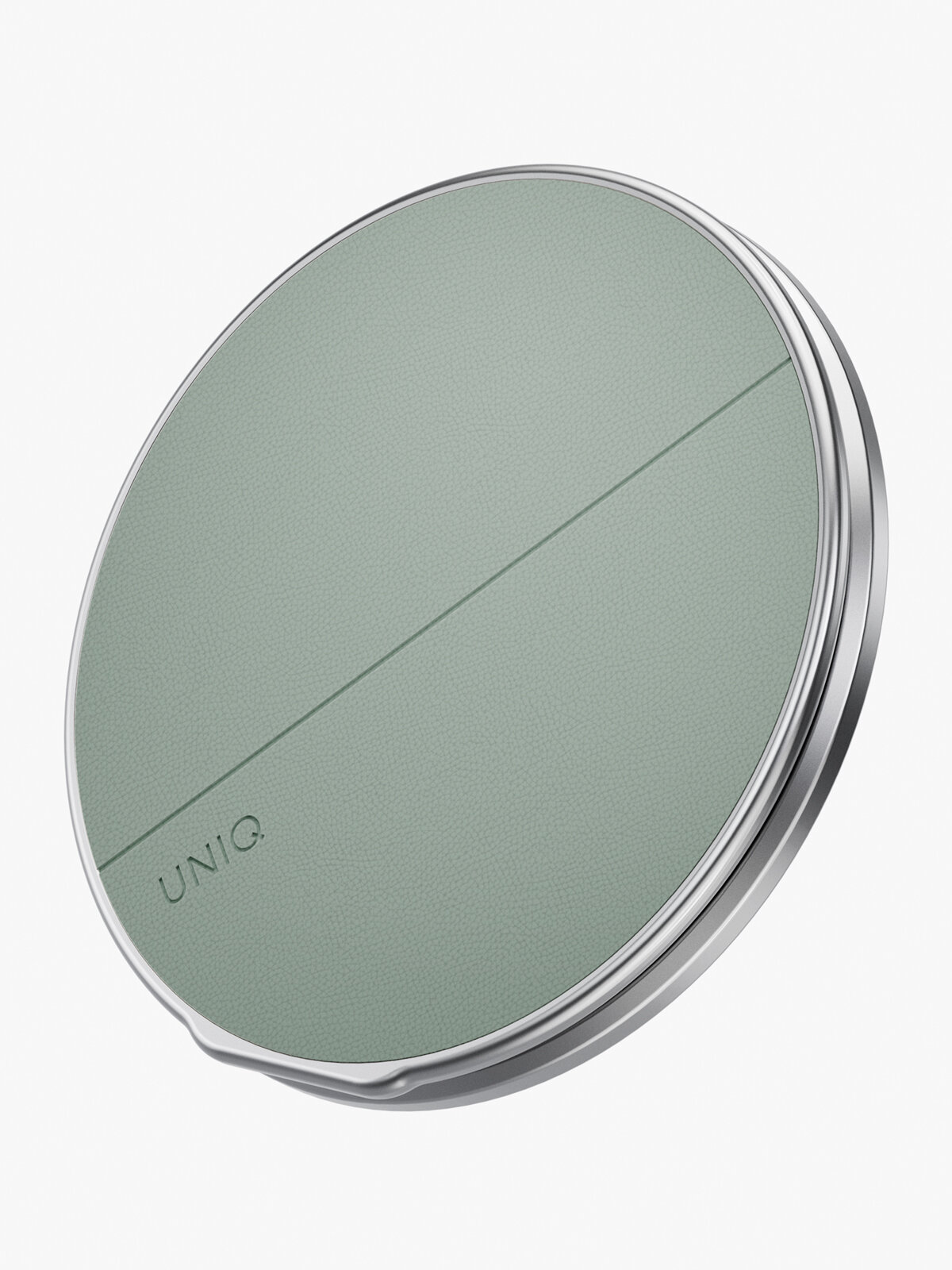 Магнитное кольцо-подставка Uniq GRIVIX для смартфона, с магнитами MagSafe, с поворотом на 360 градусов, серебристый