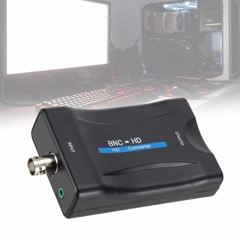 Конвертер BNC в HDMI + кабель питания USB