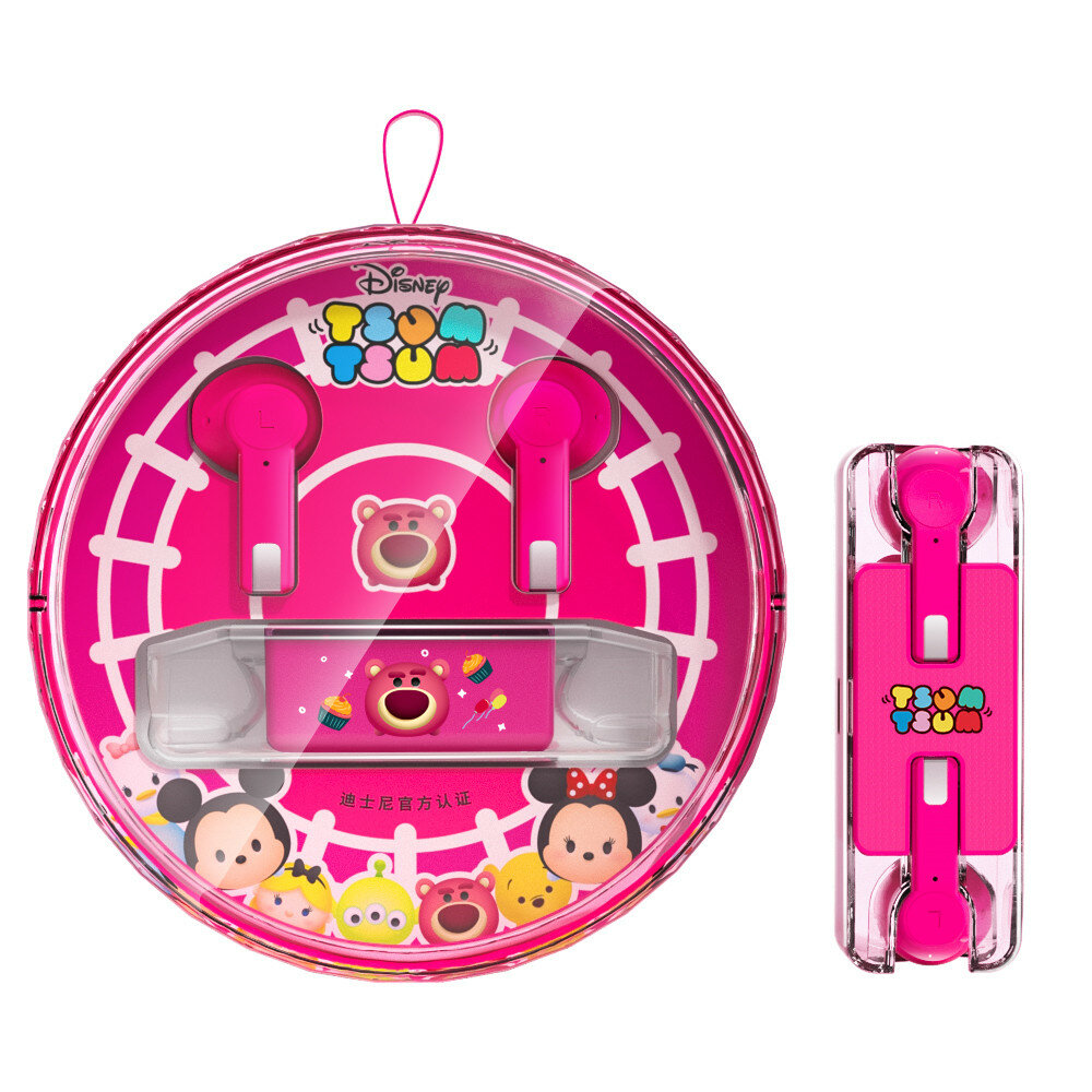 Наушники Disney EJ-710 беспроводные, fuchsia lotso