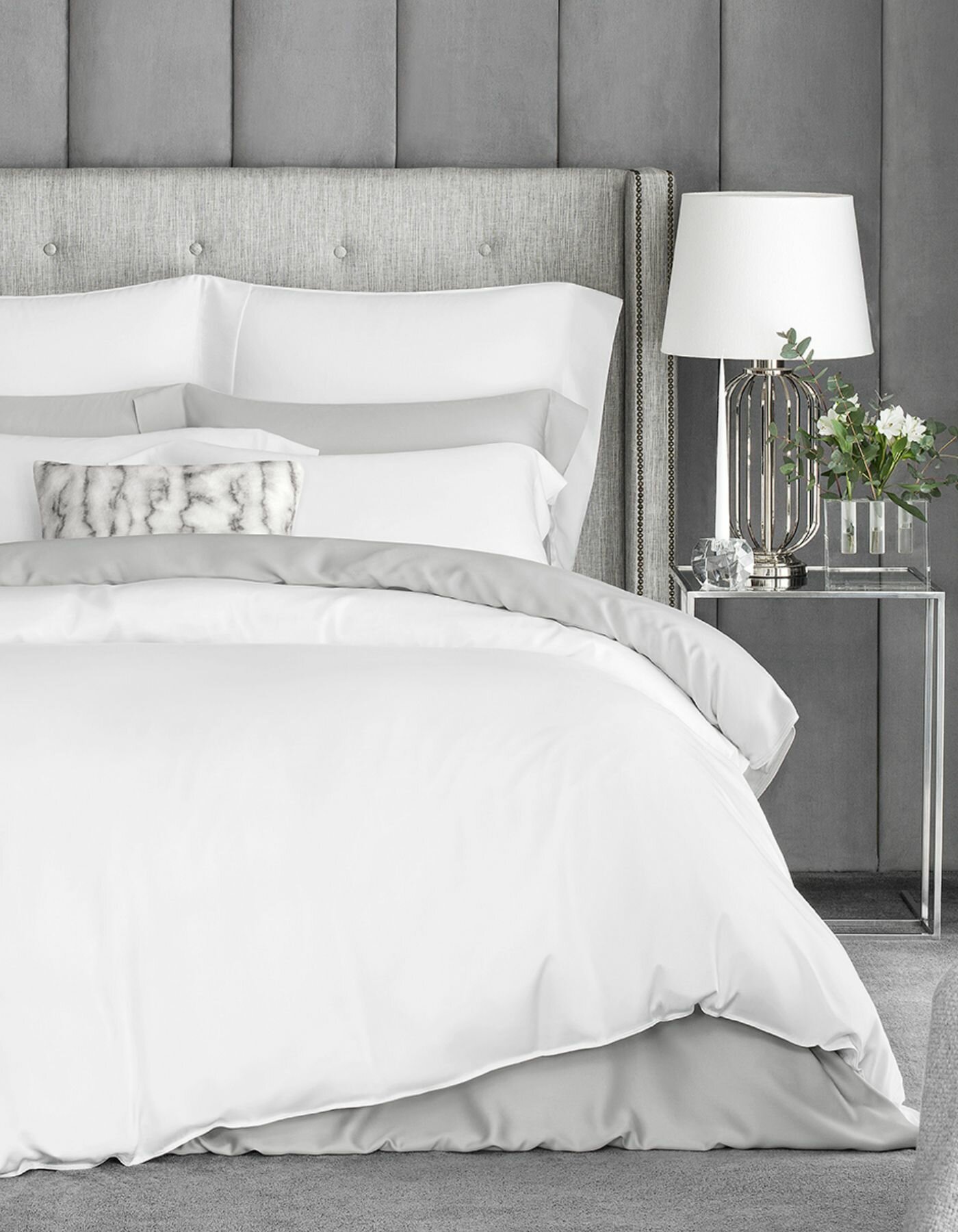 Togas Комплект постельного белья полуторный "Сенса" 145x200/180x220/50x70-2 Sensotex эвкалиптовое волокно