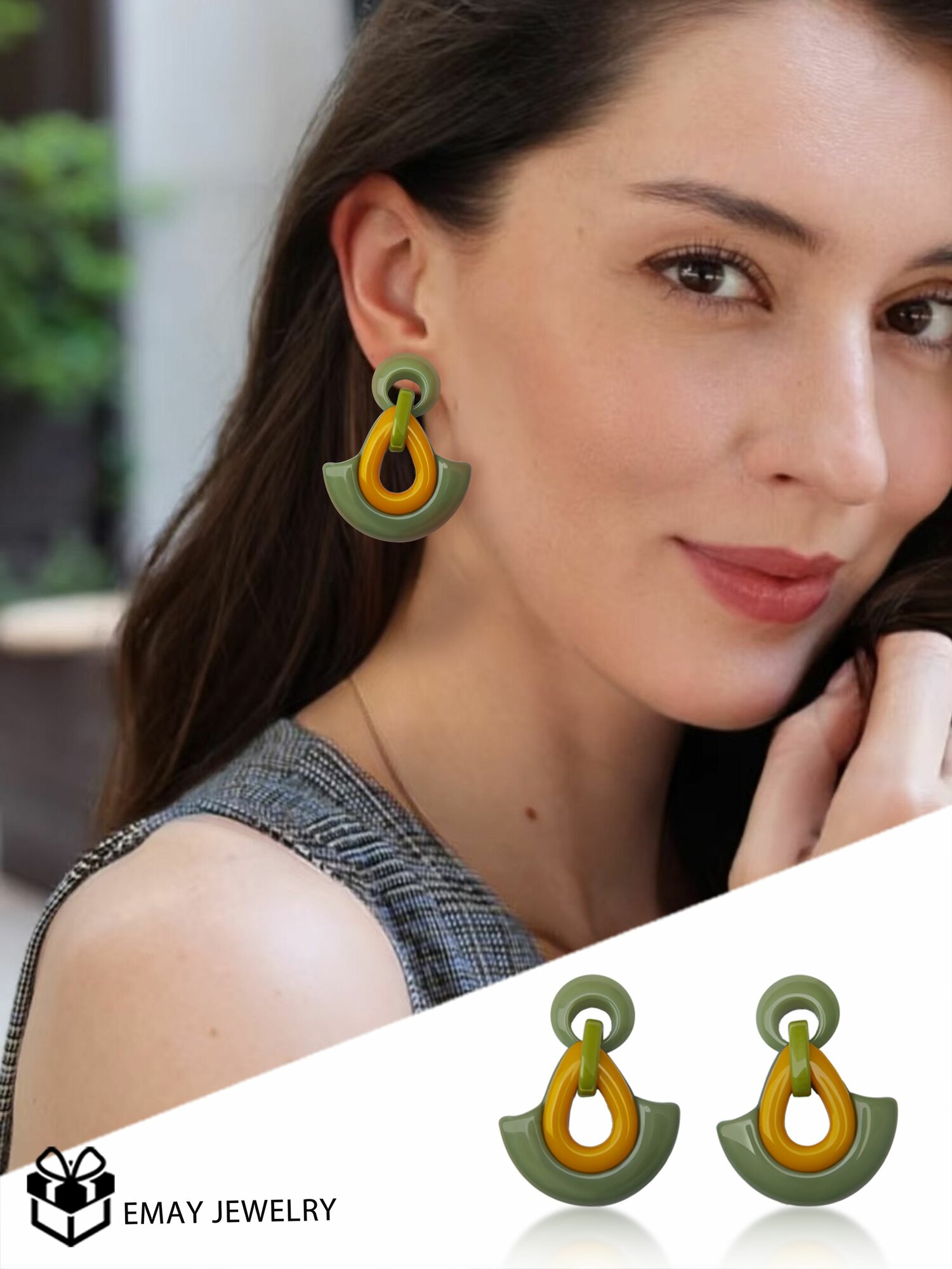 Серьги Emay
