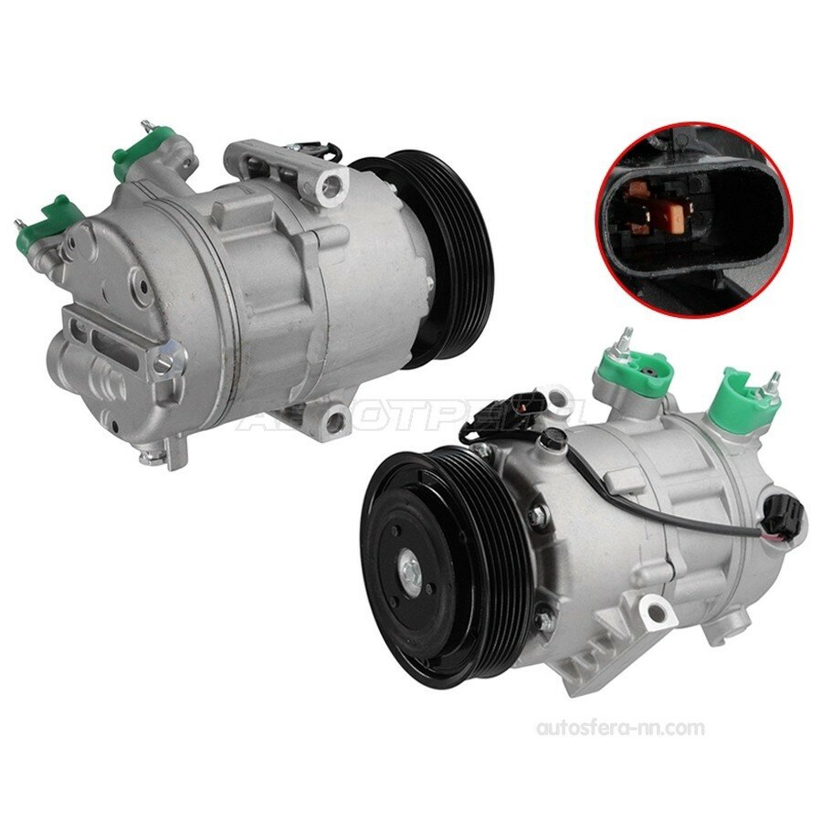 SAT ST2450092 Компрессор кондиционера Hyundai Tucson 15-19 / Kia Sportage 15-19