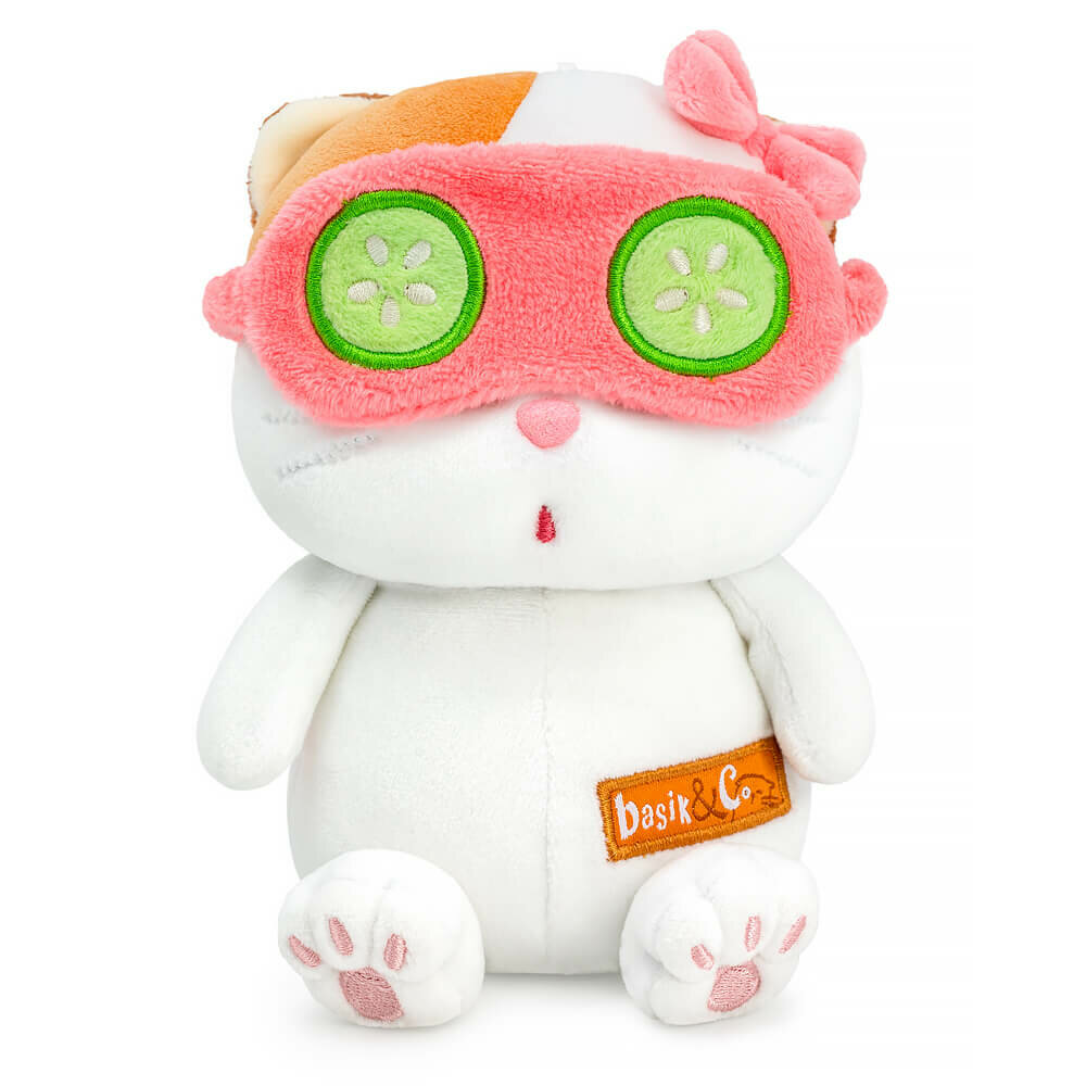 Новинка! Мягкая игрушка BUDIBASA Кошечка Ли-Ли "Спа". Коллекция Эмоции (15 см.)
