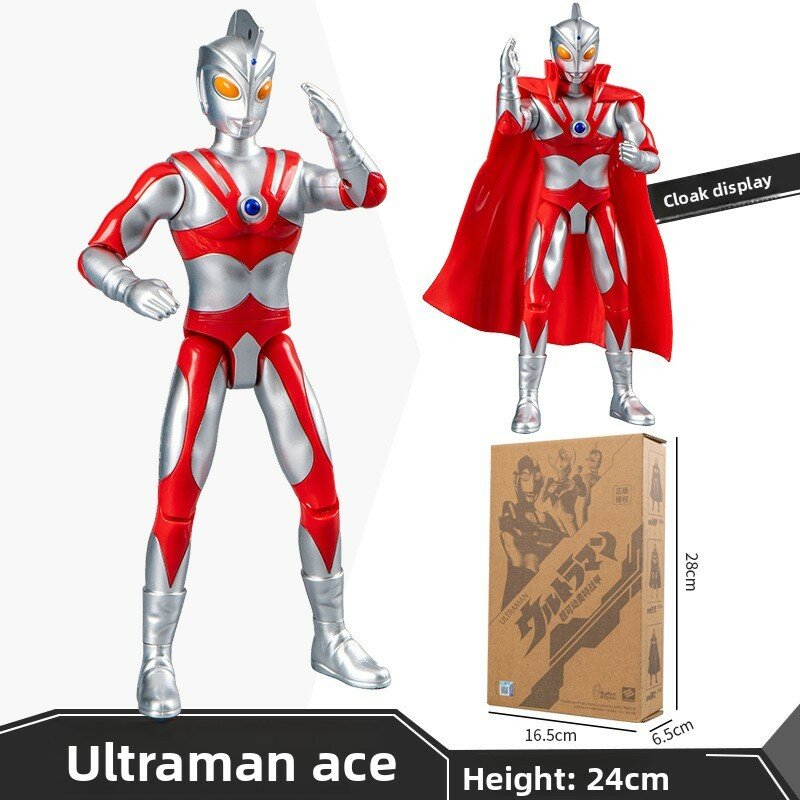 Ultraman series toy robot model with force control for creative play and gift ultraman ace