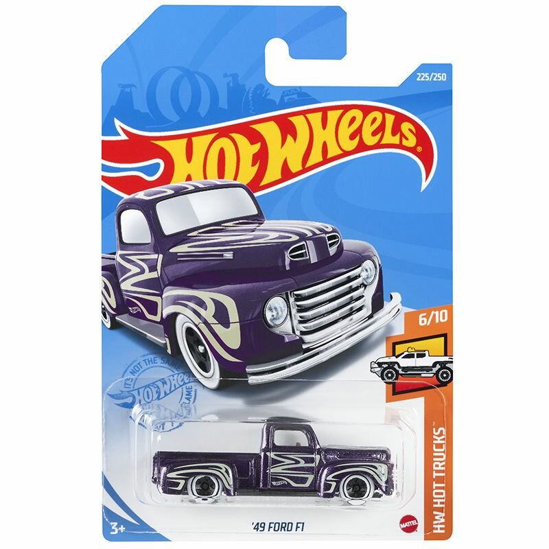 Машинка Mattel Hot Wheels 2021 C4982 49 Ford F1 Purple