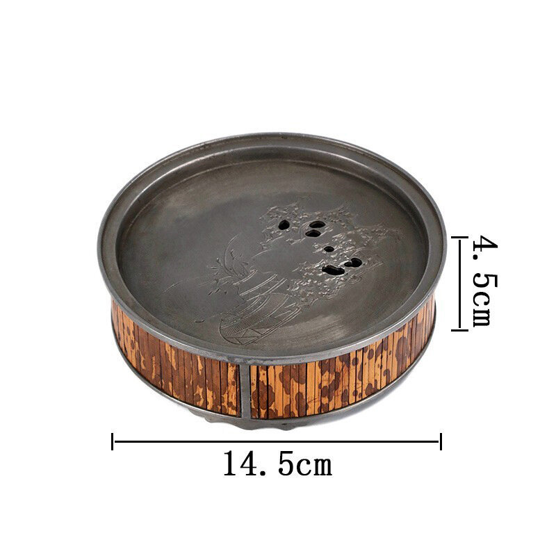 Чайник Ruorong Tea Art "Мэйфэй", оловянный, ручной работы, 1000 г