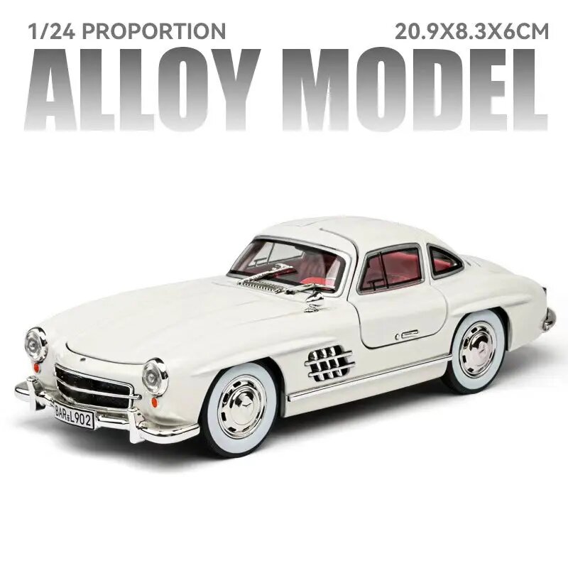 Модель автомобиля Maisto Benz 300SL 1:24 Белый
