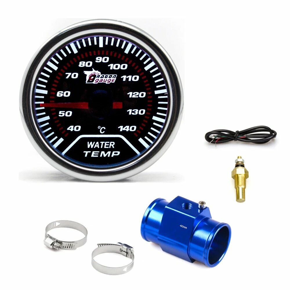 52 мм Автомобильный датчик температуры воды 40 ~ 140 ℃ с 1/8NPT датчик температуры воды, 40mm