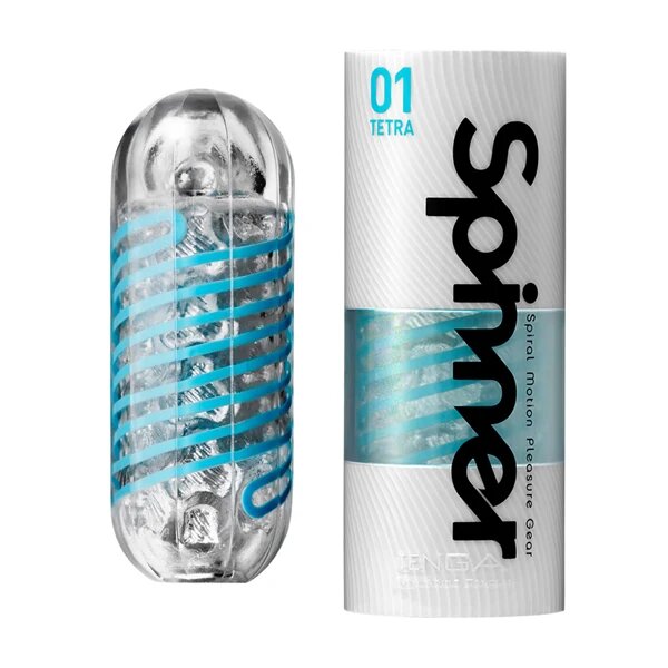 TENGA Spinner 01 Tetra, спиральный мастурбатор