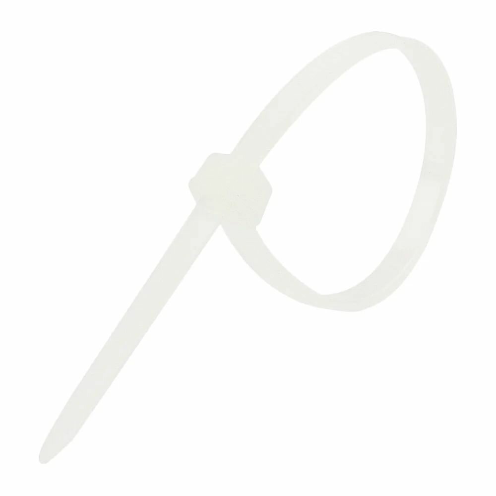 Стяжки Cablexpert пластиковые 100 мм х 2.5 мм, белые 100 шт. NYT-100х2.5